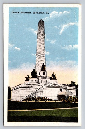 Lincoln Monument Springfield Illinois P584 | eBay
