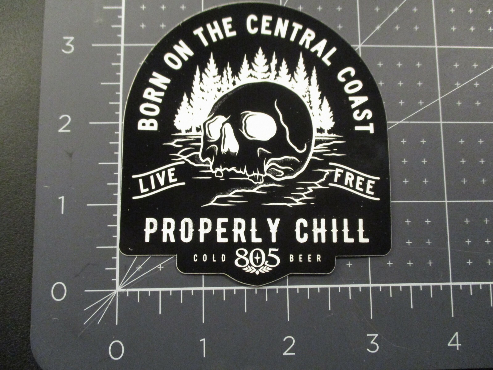 FIRESTONE WALKER california 805 properly chil STICKER decal craft beer ...