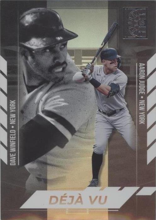 2022 Panini Capstone - Déjà Vu Aaron Judge, Dave Winfield #DV-10 for ...