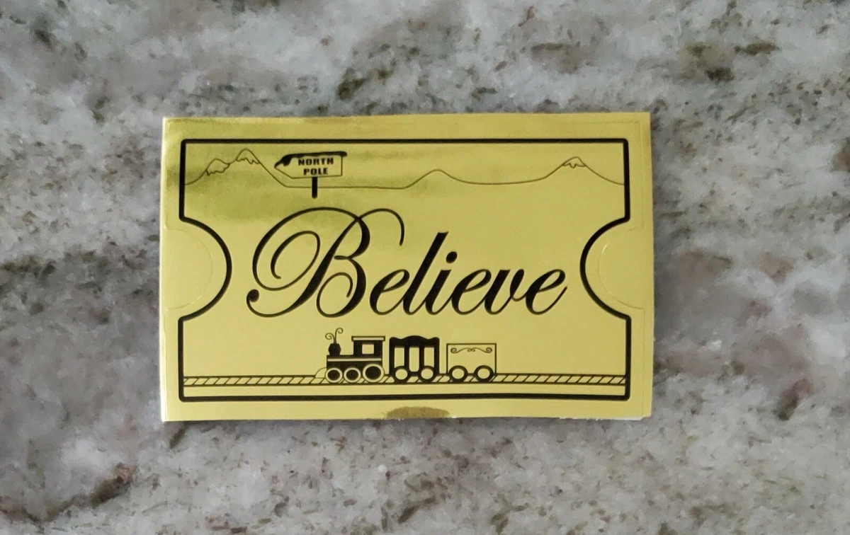 Polar Express Golden Ticket