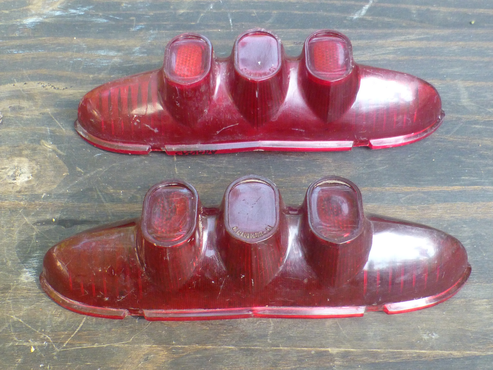 Canadian Ford Meteor Tail Lights Lens Lenses C14MRST-51 | eBay