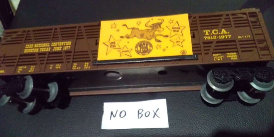 Lot of 4 LIONEL used Freight Cars: 6-9484 6-7812 6-6310 and 6-6427 ...