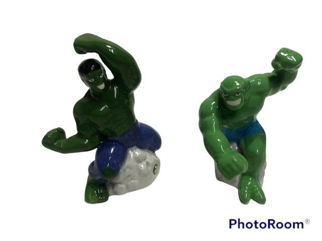 New Marvel Comics Hulk vs Abomination Salt and Pepper Collectible ...