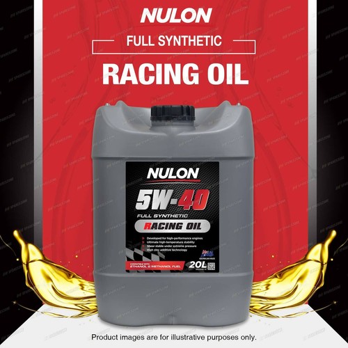 Nulon Full Synthetic SYN 5W40 Racing Car Engine Oil 20L - NRO5W40-20 | eBay