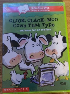 Click,Clack,Moo Cows That Type Dvd Scholastic Video Collection Brand ...
