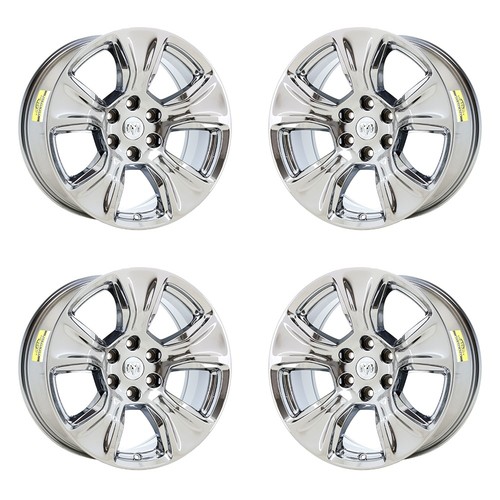 20" DODGE RAM 1500 PVD BRIGHT CHROME-C WHEELS RIMS FACTORY OEM 2674 ...