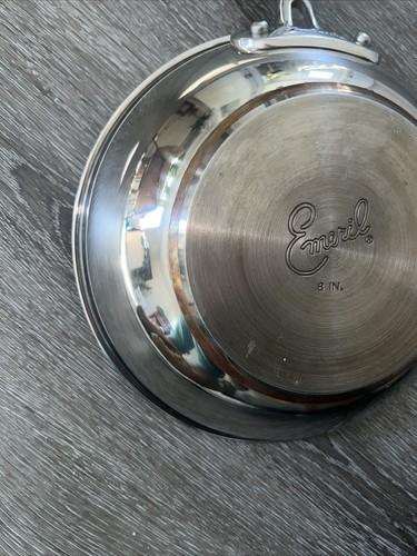 Emeril All Clad Copper Core Stainless Steel Sauté Pan Skillet 8" Frying ...