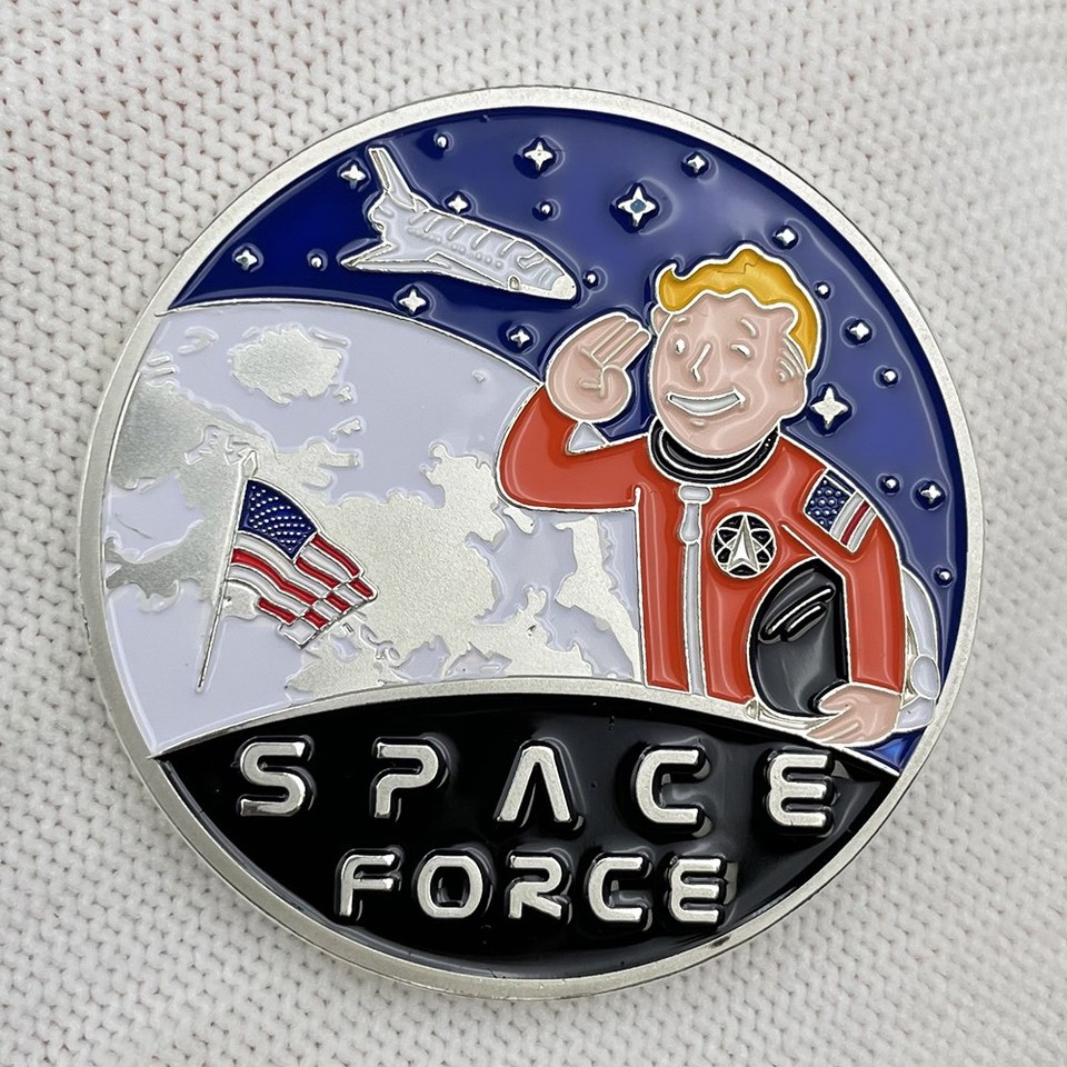 United States Space Force Challenge Coin Space Enthusiast Souvenir Coin ...