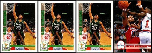 Hoops Kevin Duckworth Washington Bullets (4) Card Lot - LAST CHANCE ...