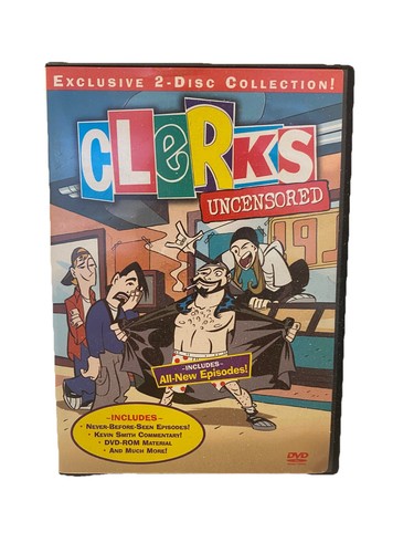 Clerks Uncensored Dvd Kevin Smith Cartoon Region 1 Rare | eBay Australia