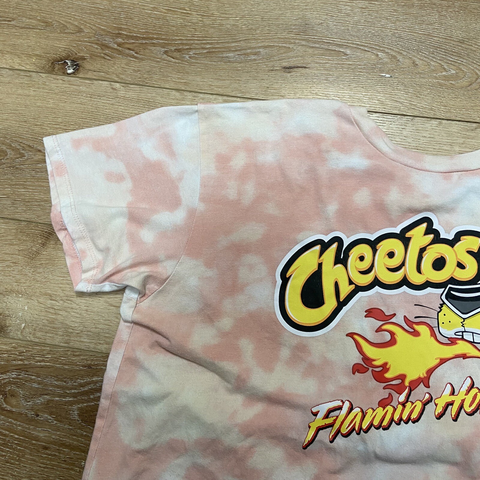 Cheetos Adult Medium Tie-Dye Cheetos Flamin' Hot T-Sh… - Gem