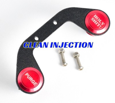 RED 19MM PURGE NITROUS OXIDE NOS Billet Momentary activation Push ...