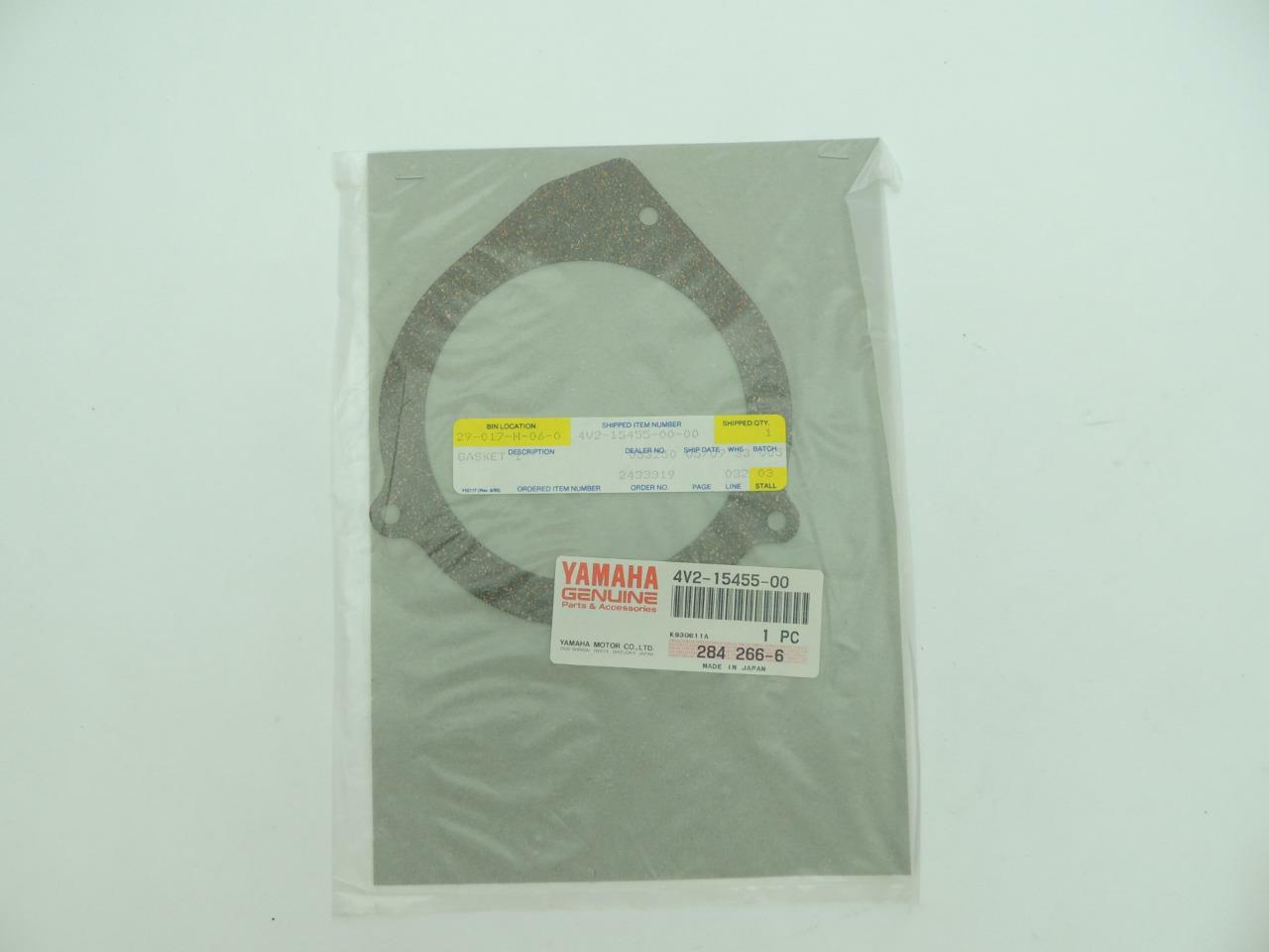 4V2-15455-00 NOS Yamaha Crankcase Cover Gasket 1981-83 YZ100J YZ100K ...