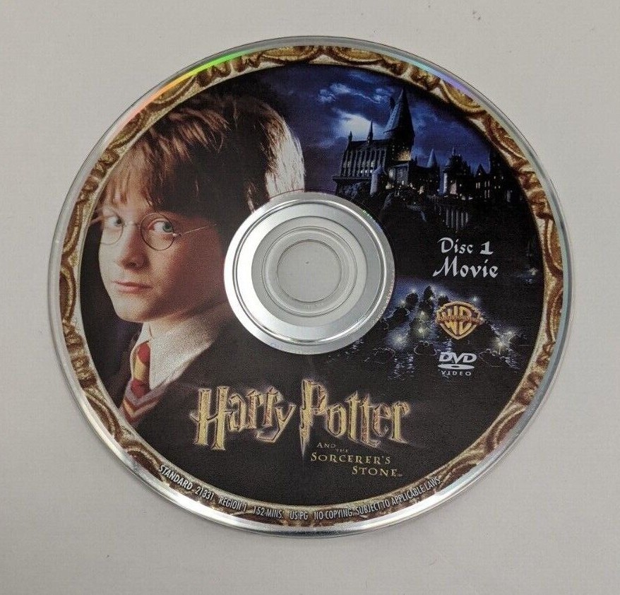 Lot of 7 - Harry Potter (DVD, Discs Only, Region 1) Warner Brothers | eBay