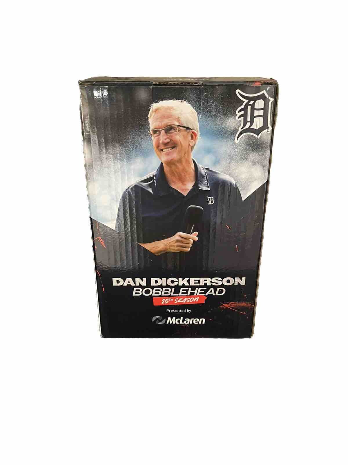 Dan Dickerson Detroit Tigers bobblehead SGA 4/27/24 25th Season BRAND ...