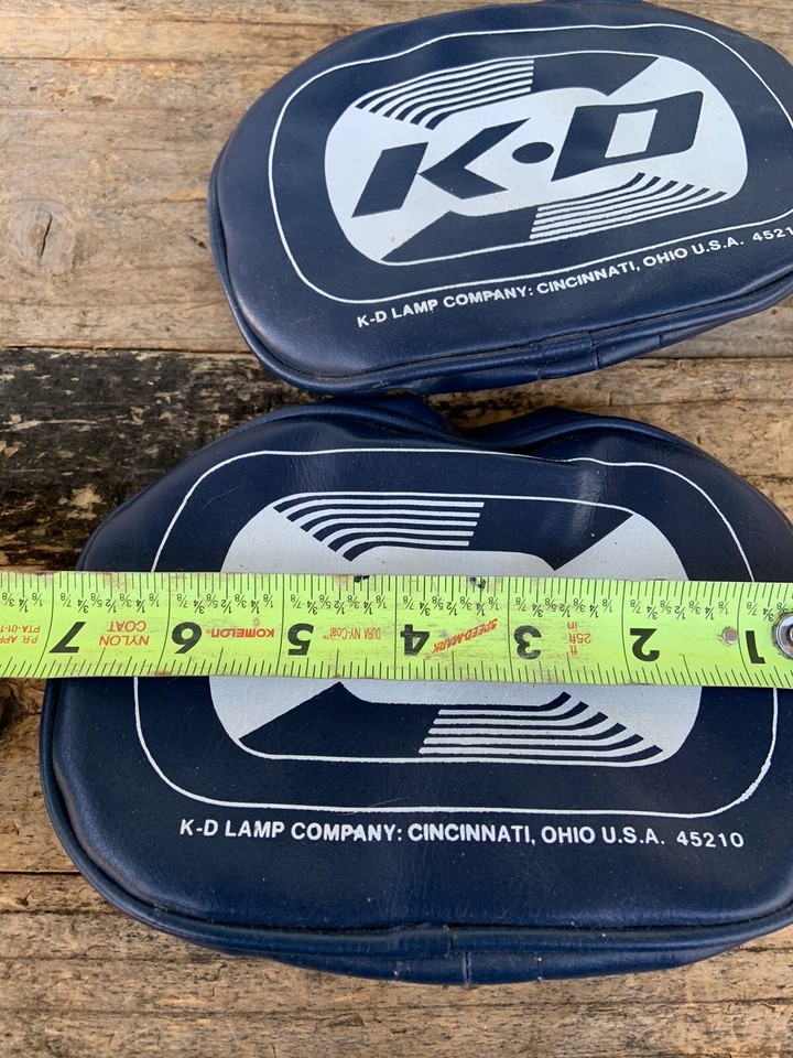 2 Old School 80’s KD Cincinnati Fog Light Covers-Off Road-Toyota Jeep ...