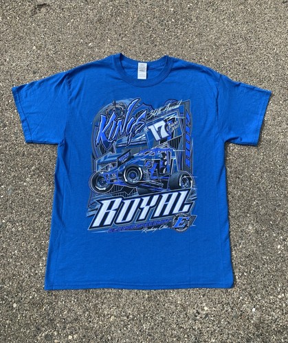 Kings Royal 2017 Eldora Speedway Sprint Car Racing Graphic T-Shirt L | eBay
