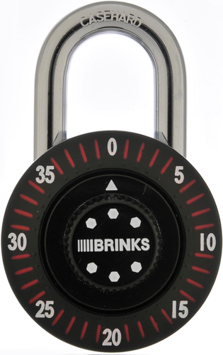 50Mm Dial Combination Padlock – Heavy Duty Gym, School Locker & Bike ...