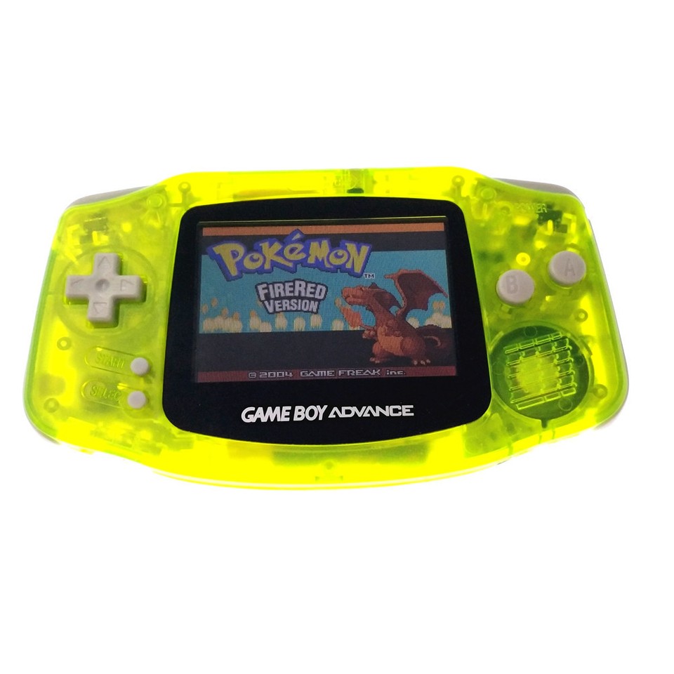 Game Boy Advance GBA Console w/ AGS 101 Backlight Backlit Mod ...