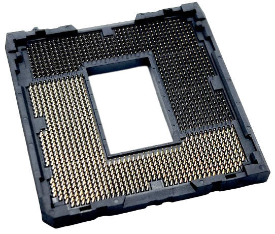 Socket Processor CPU Base Connector Holder LGA 1151 Intel Black Foxconn ...