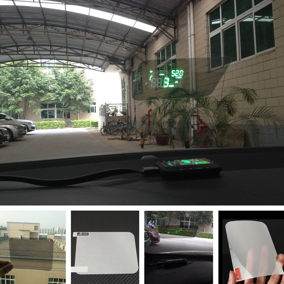 Car Special HUD Head Up Display Reflective Film Transparent Sticker ...