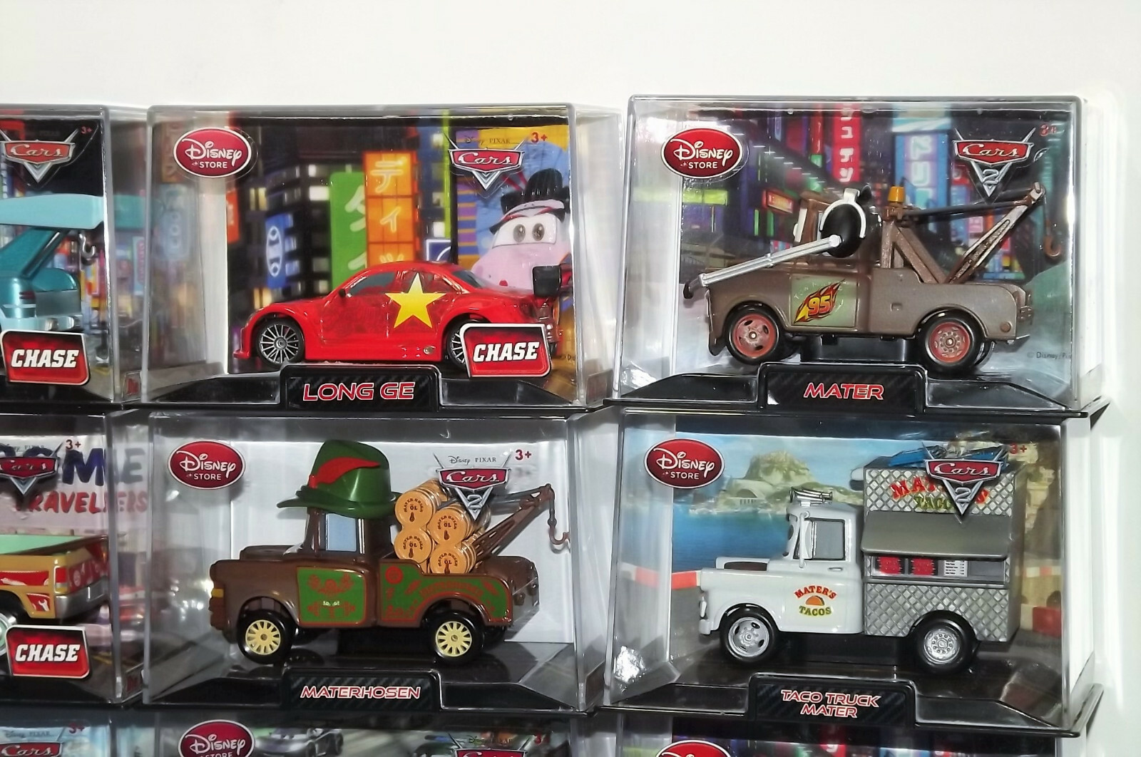 LOT 16 DISNEY CARS TACO TRUCK RESCUE MATER TOKYO MATER DRACULA SALLY ...
