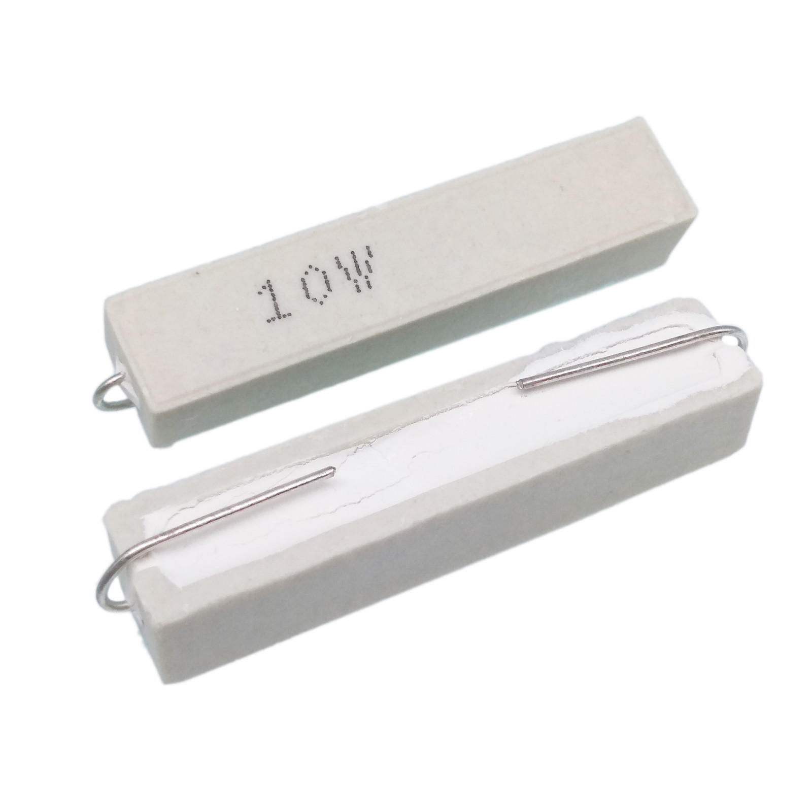 US Stock 5pcs 10K ohm 10KΩJ 10 watt Axial Ceramic Cement Power Resistor ...