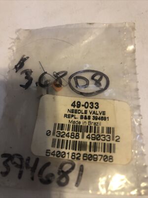 briggs and stratton carburetor needle seat 394681 | eBay