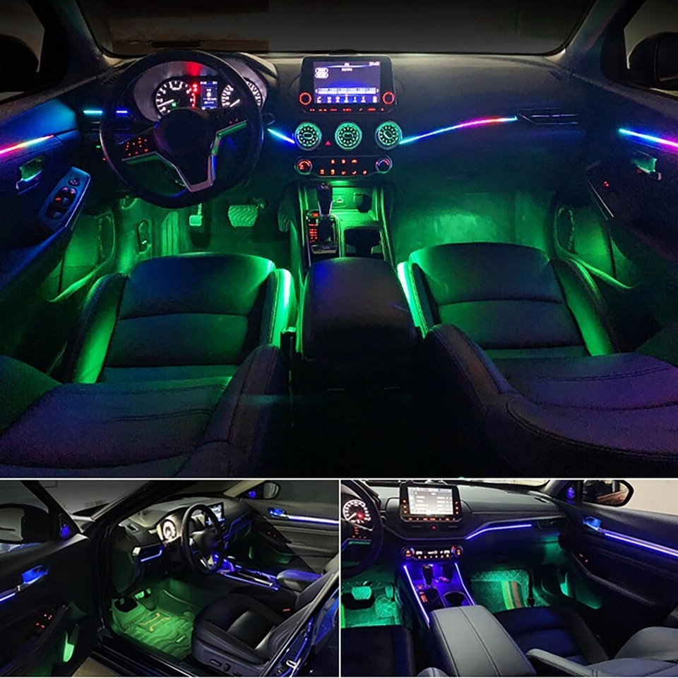 RGB Symphony Car Atmosphere Interior LED Acrylic Guide Fiber Optic ...