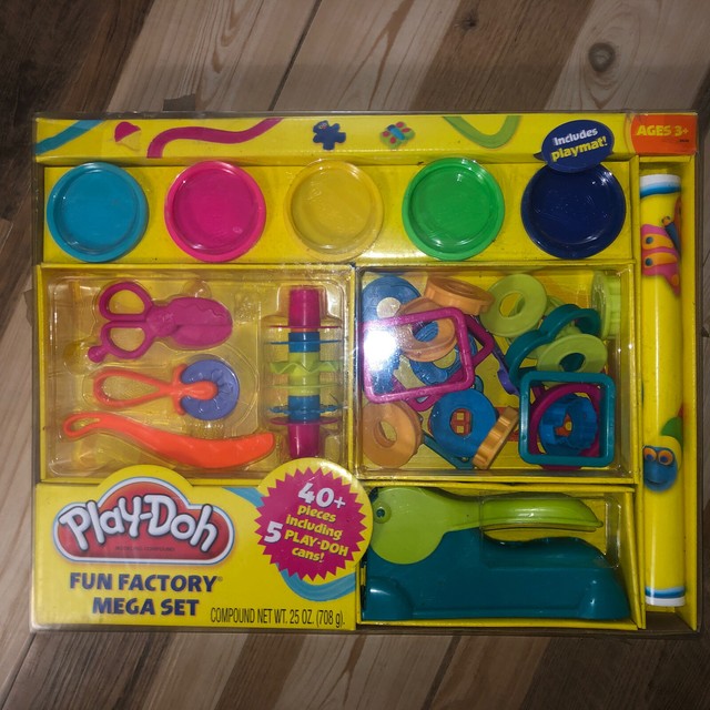 Toy Play-Doh Fun Factory Mega Set Art Craft Create for sale online | eBay