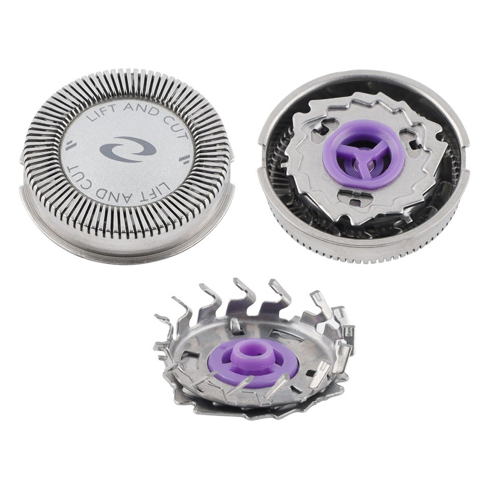 3Pcs Shaver Razor Head Replacement Blades Cutters For Philips Norelco ...
