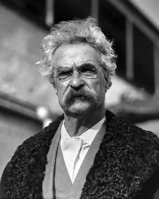 Author MARK TWAIN Samuel Clemens Glossy 8x10 Photo Tom Sawyer ...