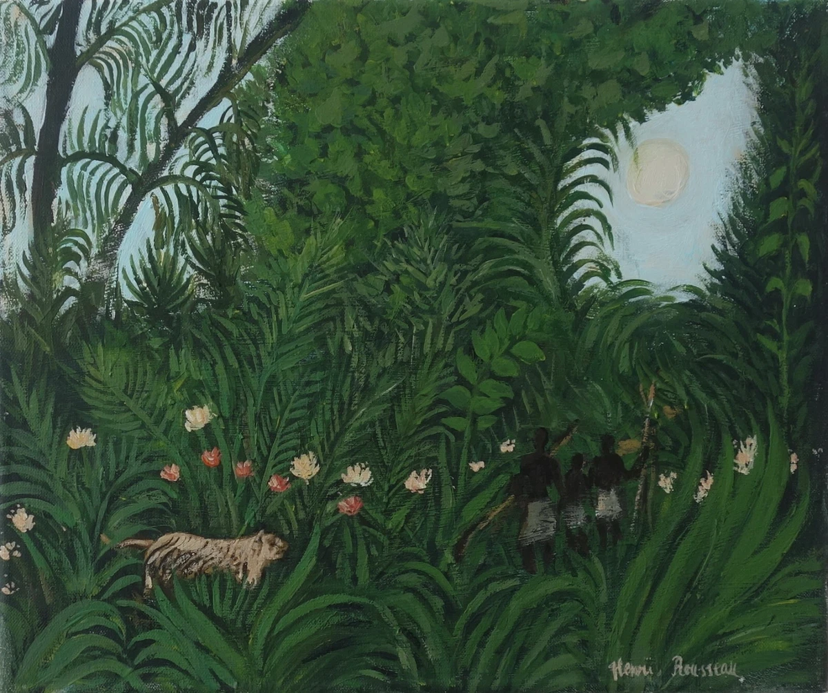 Henri Rousseau Jungle Paintings
