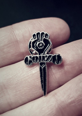 Hunter S. Thompson GONZO FIST Pin Badge Johnny Depp, Ralph Steadman ...