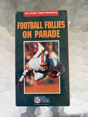 Football Follies On Parade Media NFL Films Video VHS 60s 70s 80s Sealed ...