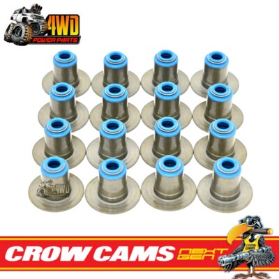 Crow Cams LS Dual Valve Spring Top Hat Seals Holden 5.7 6.0 6.2 LS1 LS2 ...