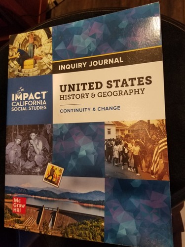 United States History & Geography: Inquiry Journal, Impact California ...