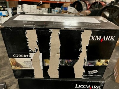 Genuine Lexmark C792 X792 New Sealed C792A1CG bad box | eBay