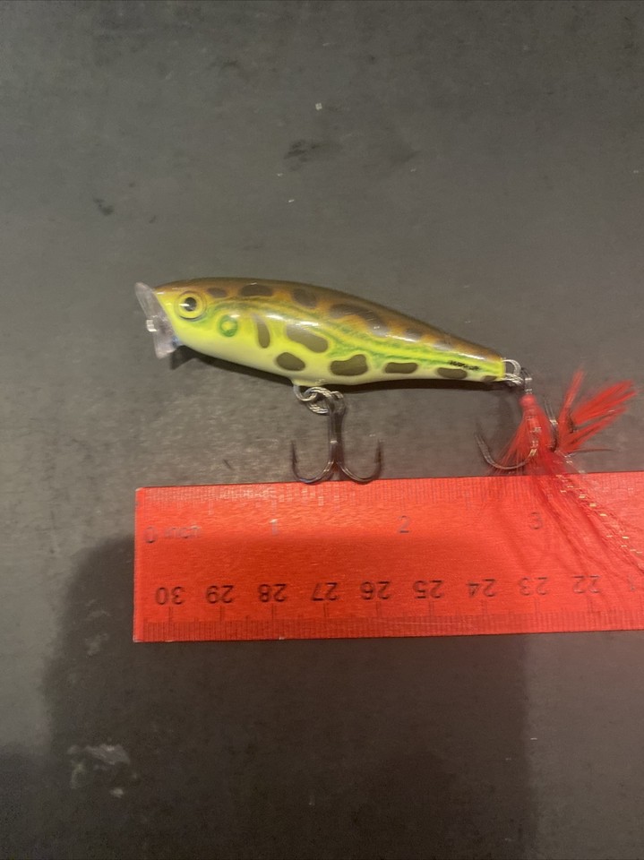 Rapala Skitter Pop SP-7 Chart Frog | eBay