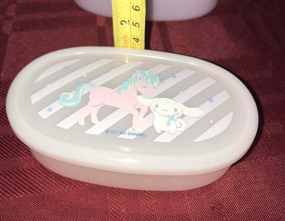 Sanrio Cinnamoroll 3pc Lunch Case Bento Box Set New | eBay