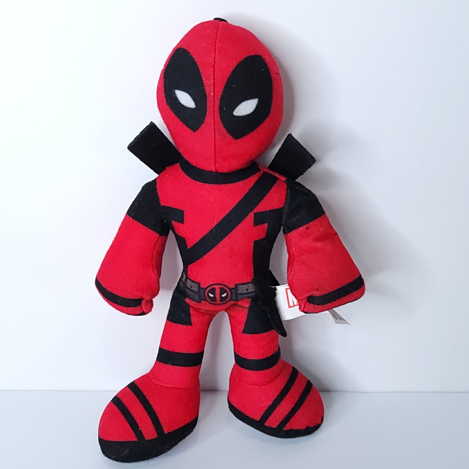 Marvel's Deadpool 9" Red Plush Stuffed Animal Avengers Red Black | eBay