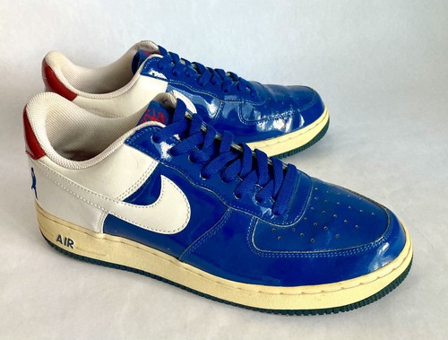 Nike Air Force 1 Sheed Rasheed Low Blue Jay Blue Red Sz 11 306347-411 ...