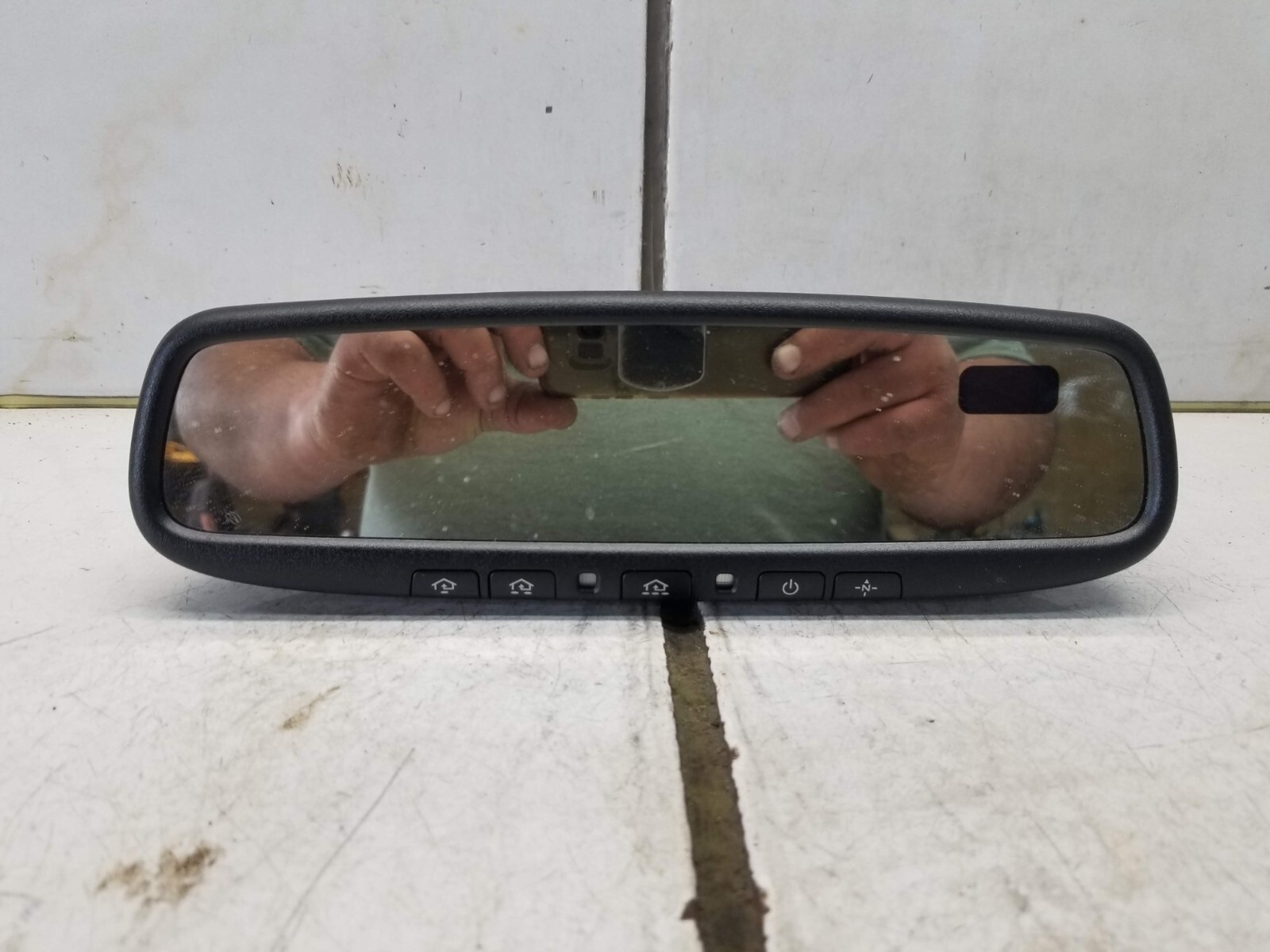 2007 INFINITI FX35 REAR VIEW MIRROR (AUTO-DIMMING, HOMELINK, COMPASS ...
