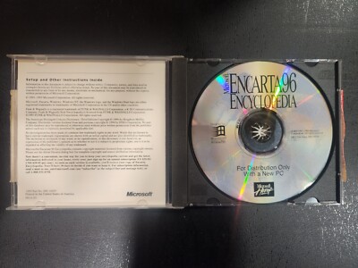 Microsoft Encarta 96 Encyclopedia | eBay