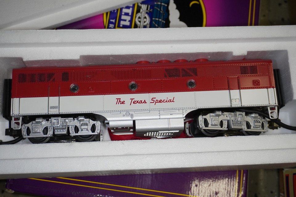 MTH EMD F-3 ABA Diesel The Texas Special Train Set 20-2084-1 20-2084LP ...