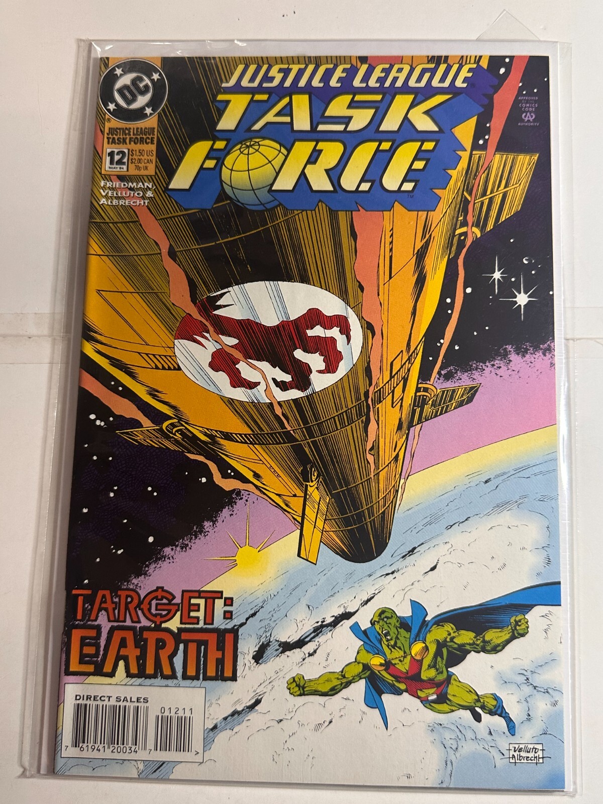Justice League Task Force #12 1994 | Combined Shipping B&B | eBay