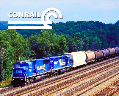 Conrail SD60M Sturdy Metal Sign Logo Photo | eBay