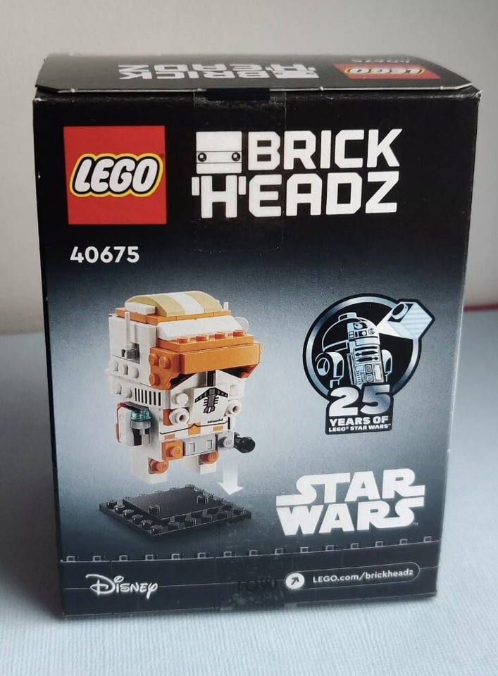 Lego Star Wars Clone Commander Cody 40675 Brickheadz en boîte neuve ...