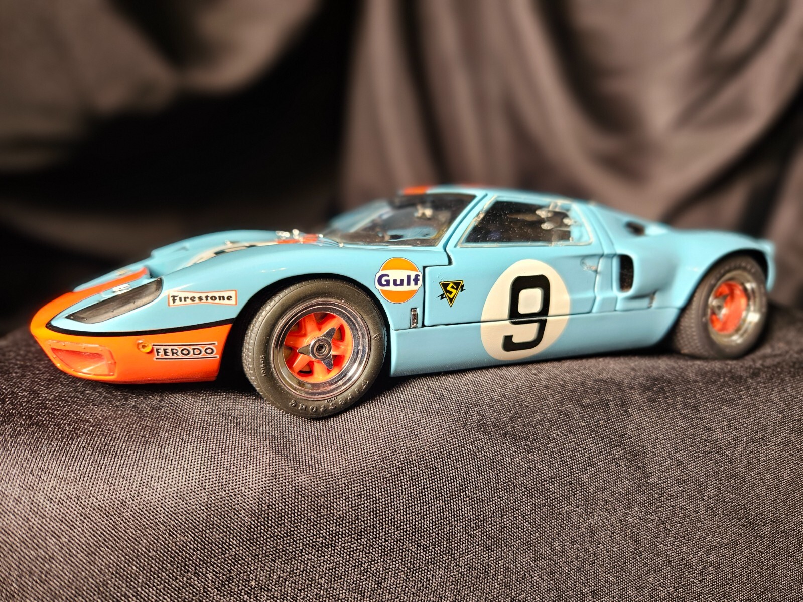 Revell Ford GT40 Blue #9 1:20 Scale Inv. #2708 | eBay