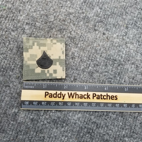 Military Patch US Army Specialist SPC/E-4 Shirt Rank ACU Hook and Loop ...